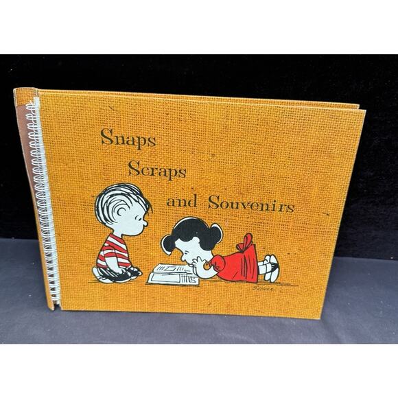 Hallmark | Toys | 967 Snoopy Snaps Scraps Souvenirs Book Peanuts ...